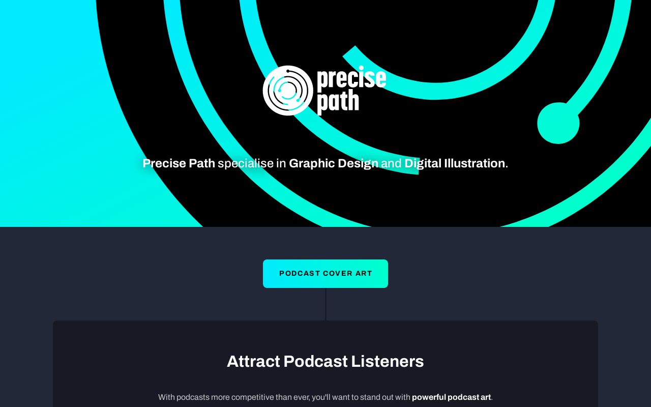 Precise Path • Graphic Design + Digital Illustration • Albany, Western ...